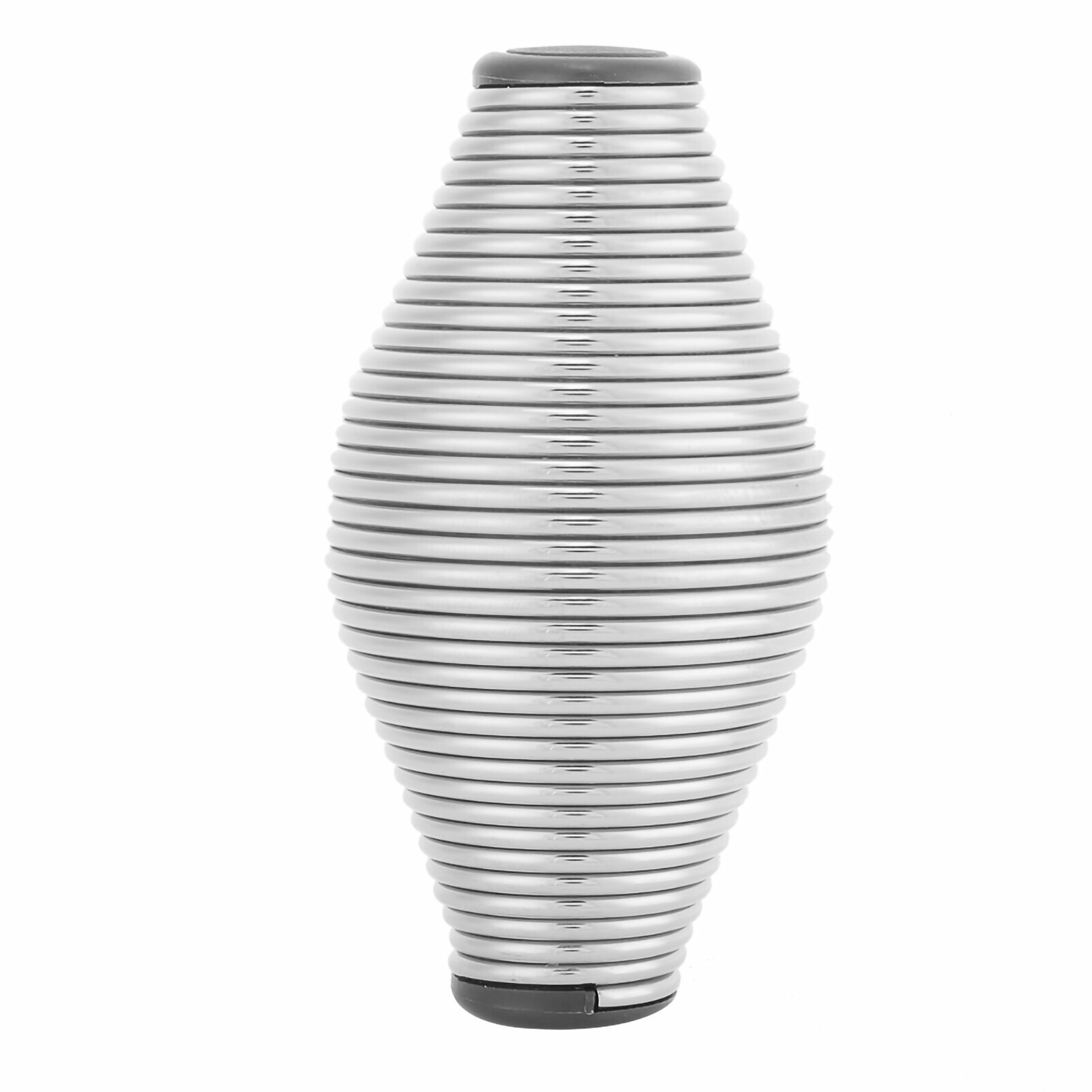 Пружинный хват для тренировки пальцев, упражнения для укрепления мышц рук, реабилитационный тренировочный инструмент, серебристый цвет.