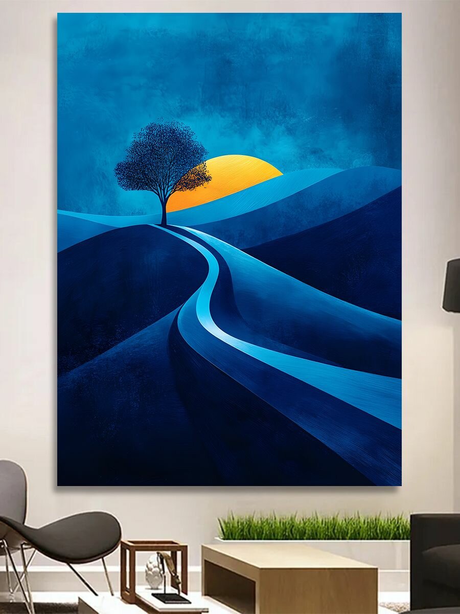 Пейзаж / природа, интерьерная картина / на холсте, 30х40 см.