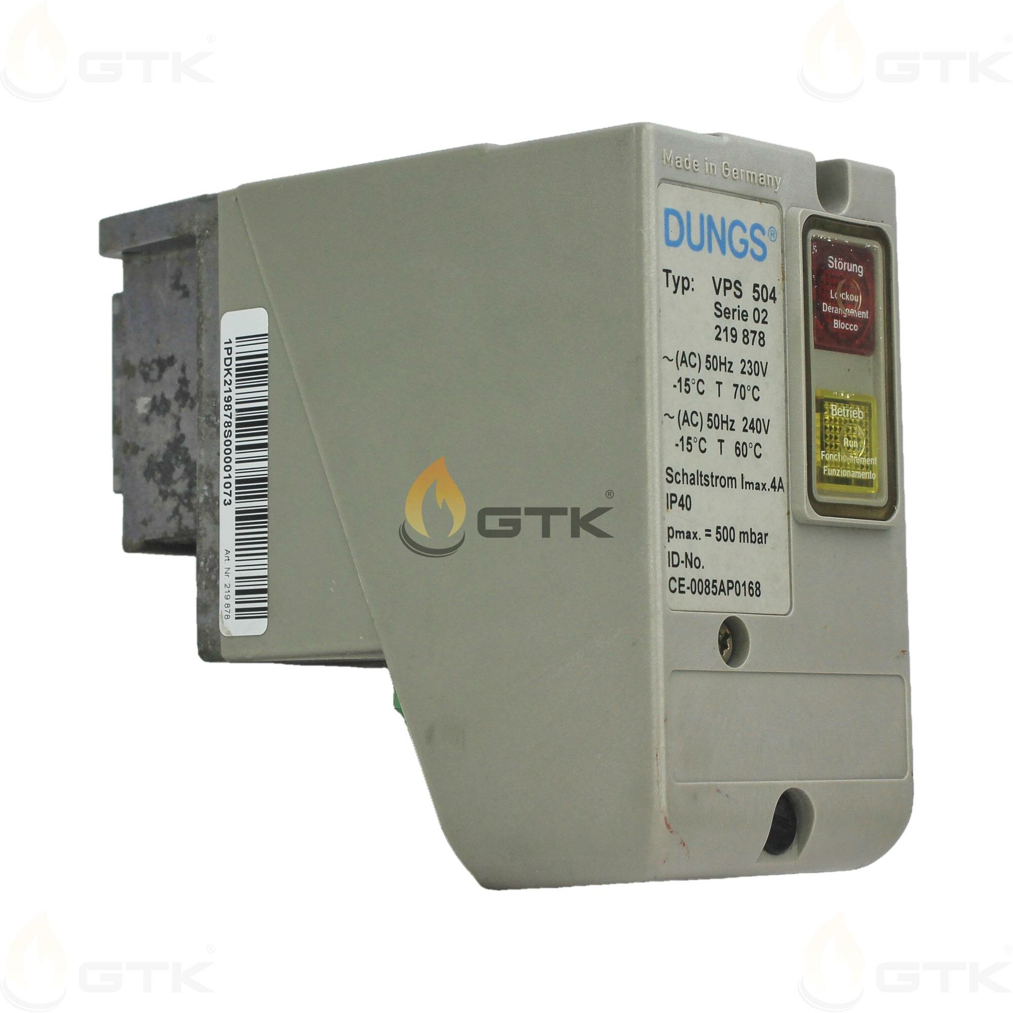 Блок контроля герметичности Dungs VPS 504 S02, 219878