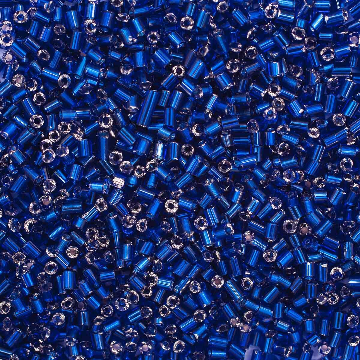 Бисер рубка (стекло) 11/0, 20 г*10 упак, Astra&Craft (28 синий)