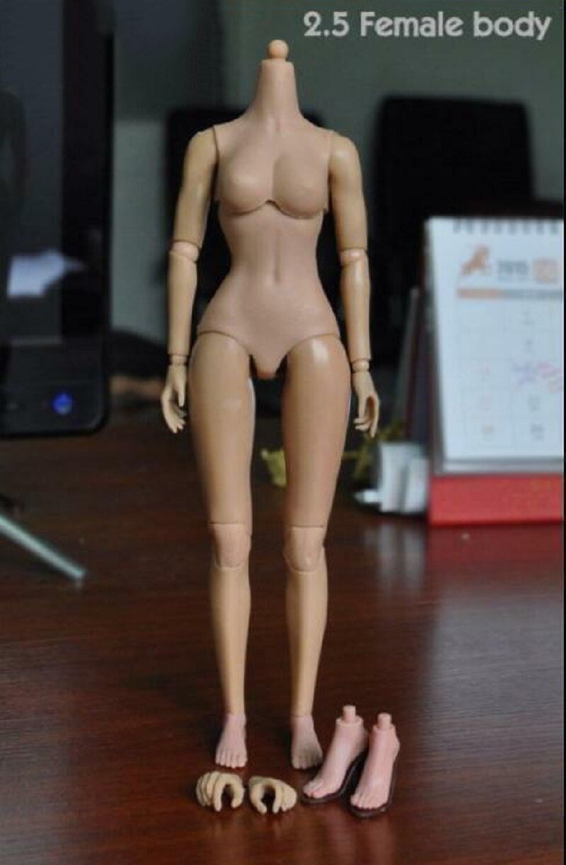 Фигурка 1/6 scale 2.5 female bust body, высокое качество, для 12 дюймовых дисплеев