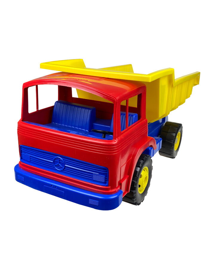 Самосвал большой, детская большая игрушечная машинка, пластиковая модель, автомобиль для игр дома и в песочнице