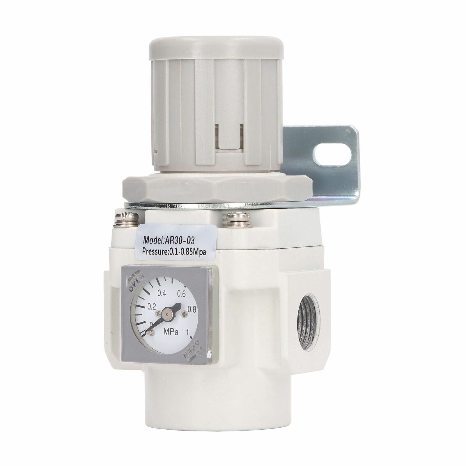 Регулятор давления воздуха с манометром 14,5 123,3PSI. Мини-клапан управления для компрессора и пневмоинструмента G3/8in