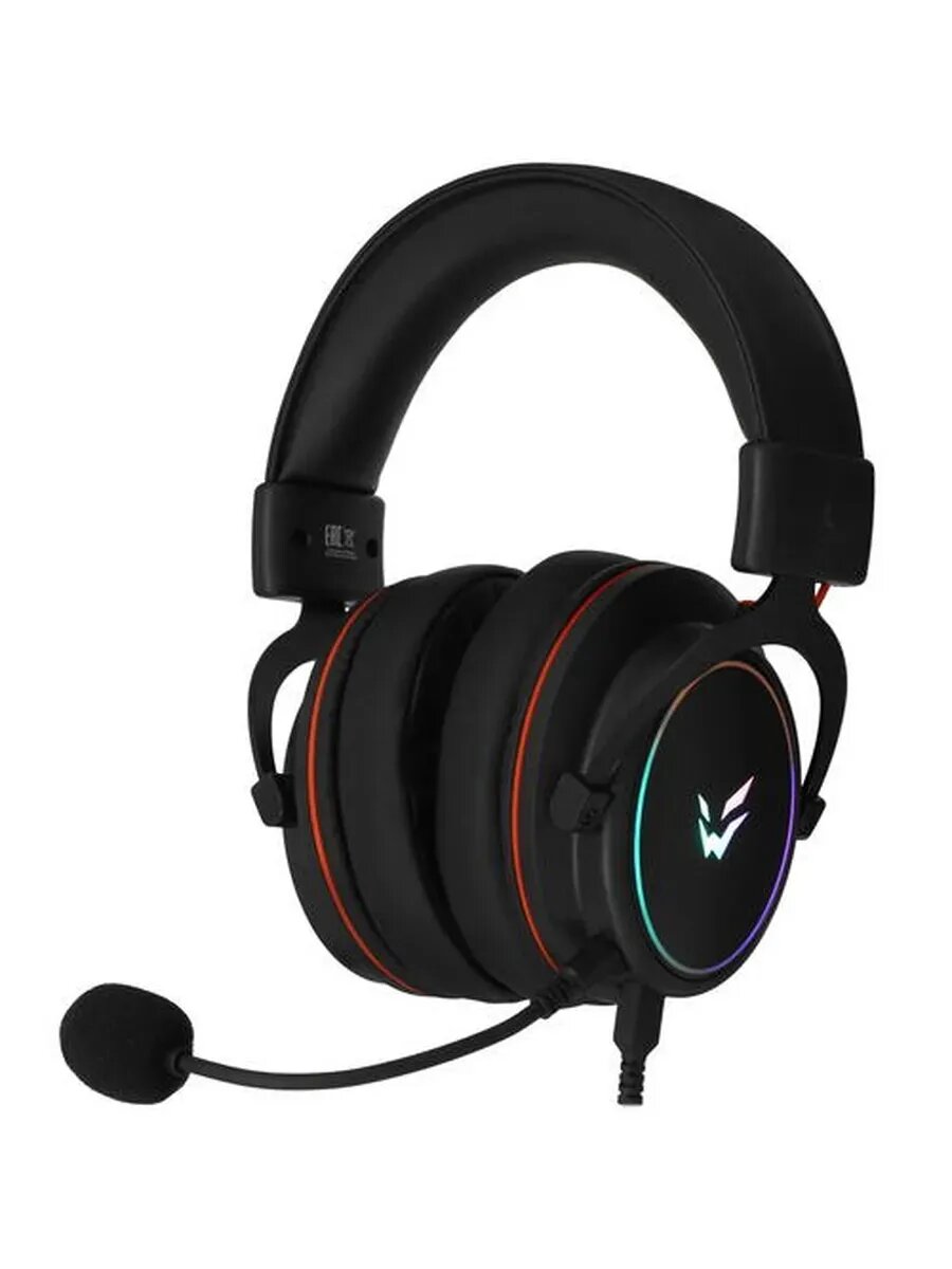 Наушники игровые ARDOR GAMING "Blackout", проводные, с микрофоном, регулировка громкости, черные