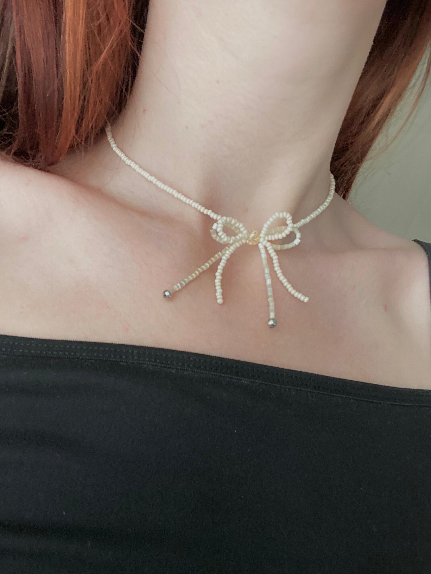 Чокер, бисер