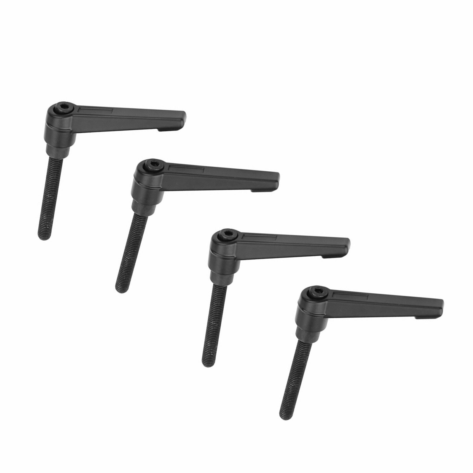 4PCS Metal Machine Knobs Adjustable Fixing Handle M8 Male Thread (60mm) — фото 1