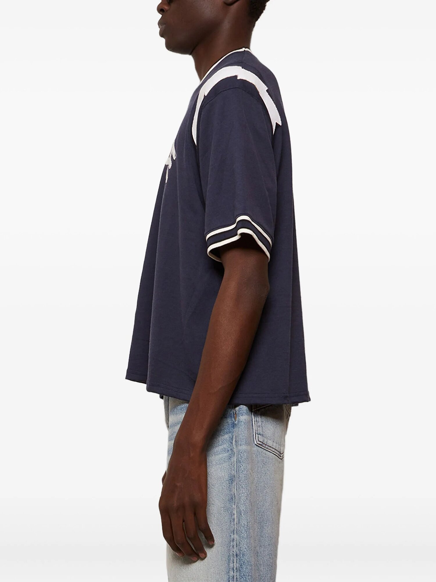 Футболка Rhude, размер M, синий — фото 1
