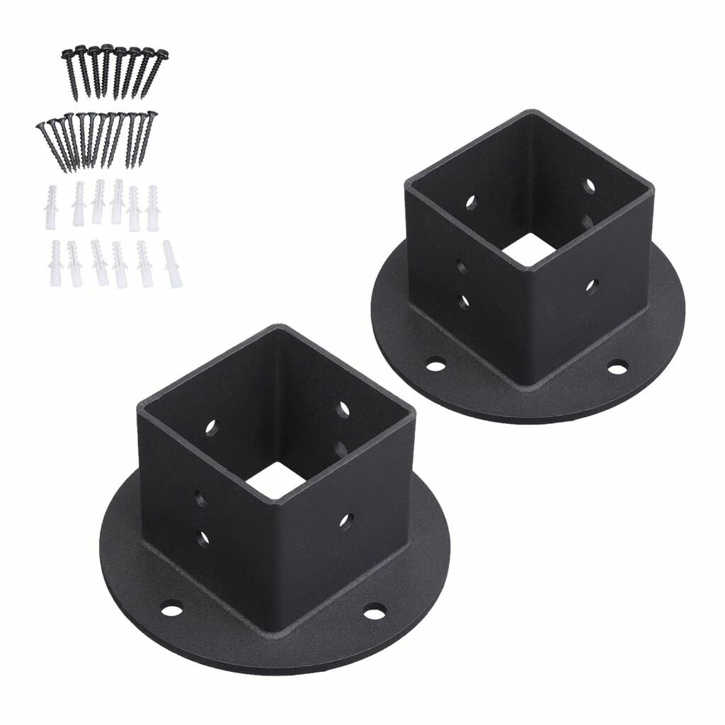 Квадратное основание ограждения перил тяжелый прочный кронштейн