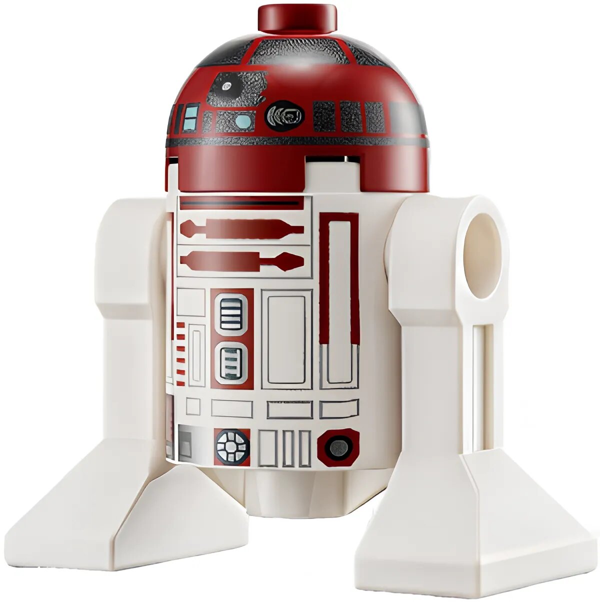 Минифигурка Lego Astromech Droid, R4-P17 - Silver Band Around Dome, Dark Bluish Gray Rectangles sw1221 N