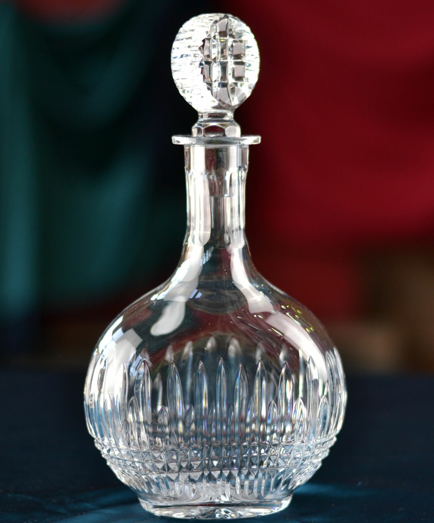 Графин с крышкой хрусталь Неман стеклозавод "Мельница" 0,7 л (10539 1000/206) для воды сока лимонада морса водки виски алкоголя