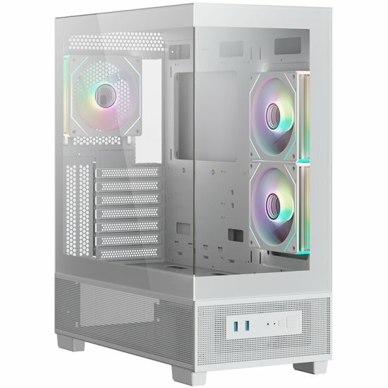 Корпус Xastra Q500 3ARGB-C10, белый