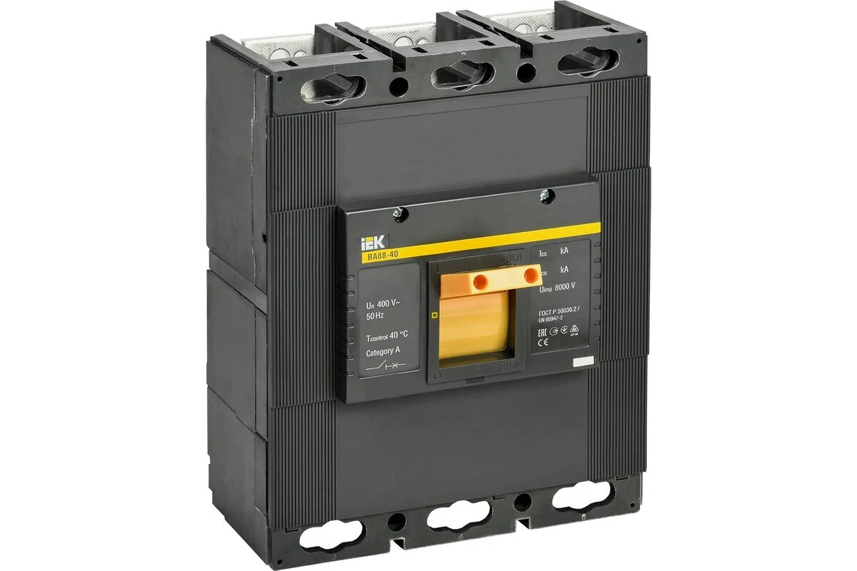 Выключатель автоматический в литом корпусе ВА88-40 3Р 630А 35кА IEK