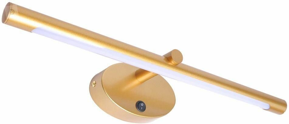 Светильник для картин Arte Lamp золотая LED-подсветка, 5 Вт, 220V