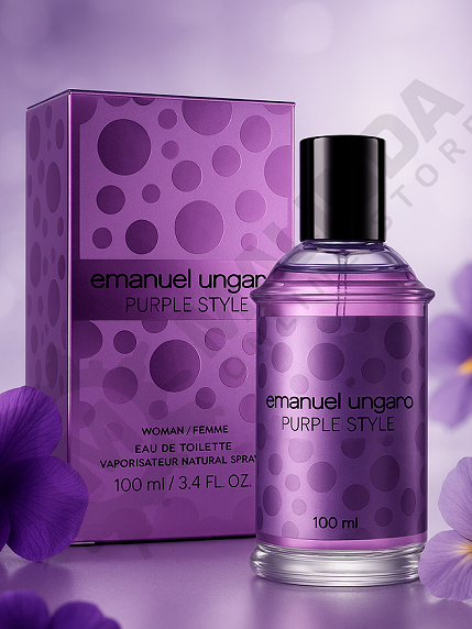Туалетная вода Женская Emanuel Ungaro A La Mode Purple Style (edt) 50мл