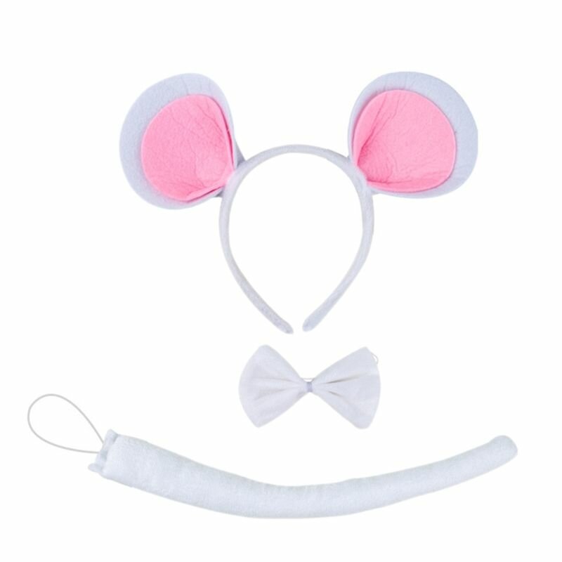 Аксессуары для выступлений Little mouse-три кусочка фетра из белого клейкого риса mouse