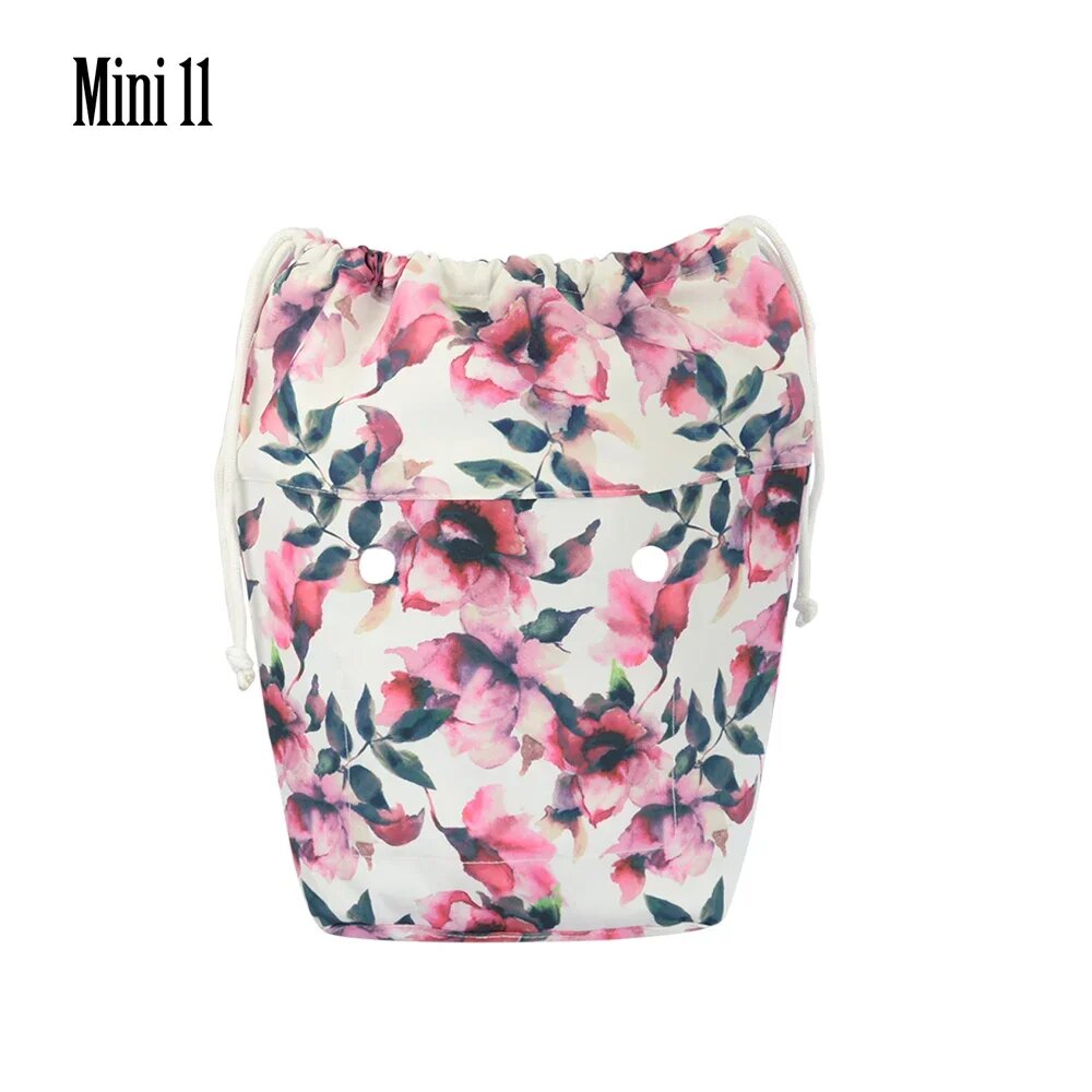 Новая Большая вместительная Классическая цветная внутренняя подкладка на шнурке для большого мини Obag холщовый внутренний карман для O Bag mini 11