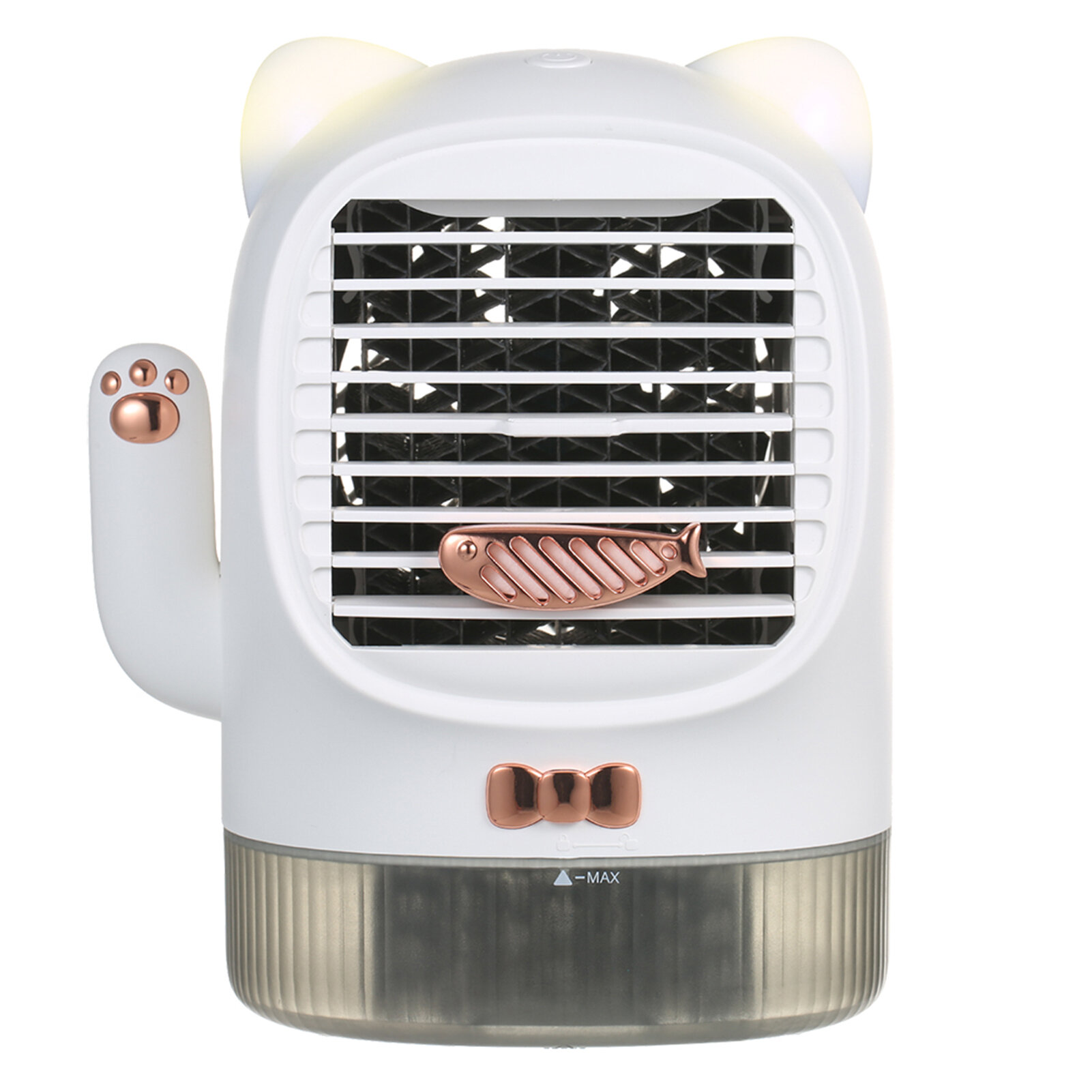 USB портативный кондиционер вентилятор тихий стол вентилятор испарительный