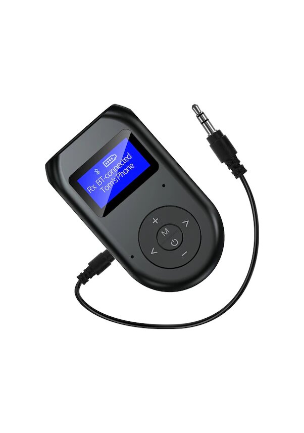 BT11 ЖК-дисплей Bluetooth 5.0 аудиопередатчик приемник беспроводной адаптер для автомобильного ПК ТВ наушников