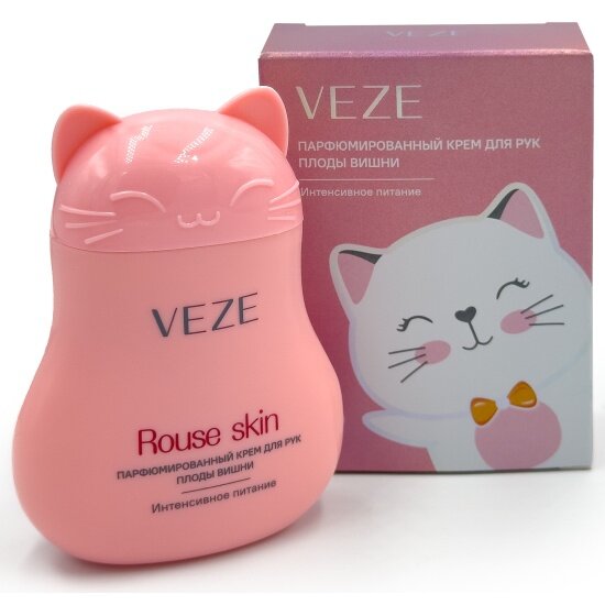 Парфюмированный крем для рук Veze Fanzhen Плоды вишни, 60г