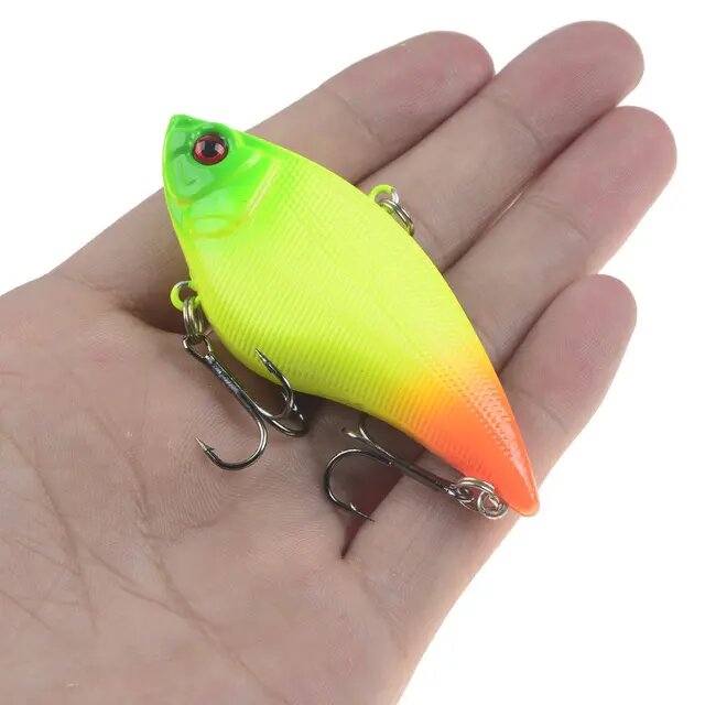 Fishinapot Пластмассовая вибрирующая блесна 7 см 16 г 13 цветов