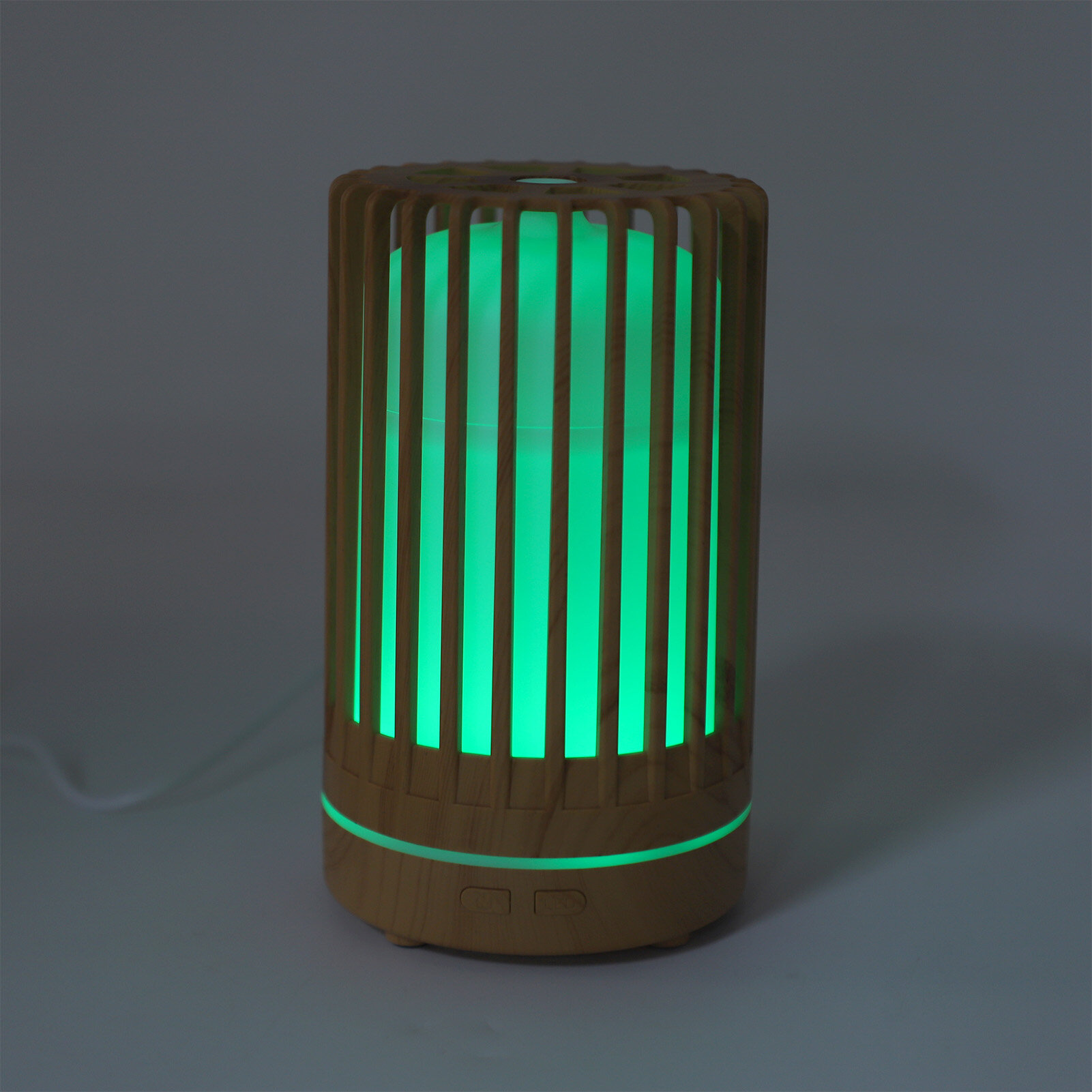 Увлажнитель с разноцветными огнями, ультразвуковой увлажнитель в виде птичьей клетки, USB, 200 мл, малошумный, с функцией автоматического отключения при нехватке воды, диффузор эфирных масел для спальни