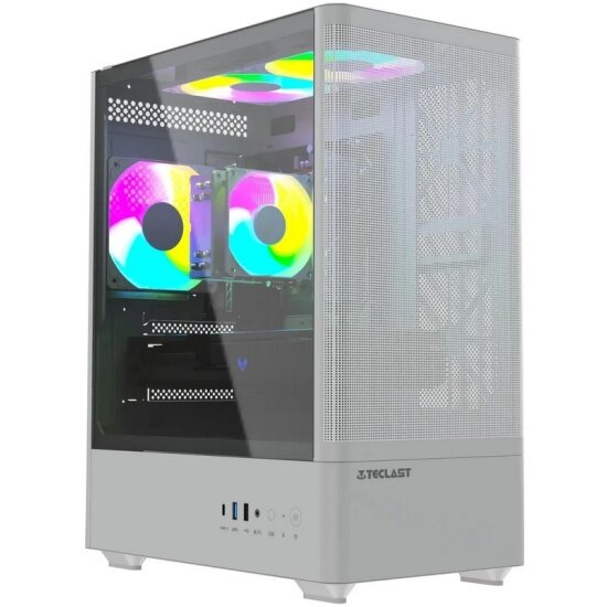 Компьютер Teclast G03 (Ryzen 5 7500F 3.7 ГГц, 32 Гб, SSD 1024 Гб, GeForce RTX5060TI - 8192Мб, Win11Pro) белый