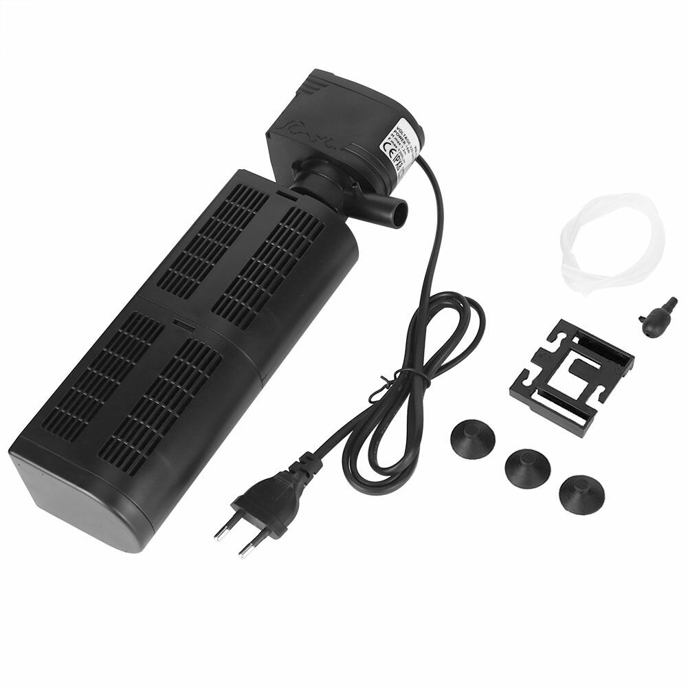 Аквариумный фильтр 3 в 1, кислородный аэрационный насос для аквариума, система фильтрации и аэрации воды