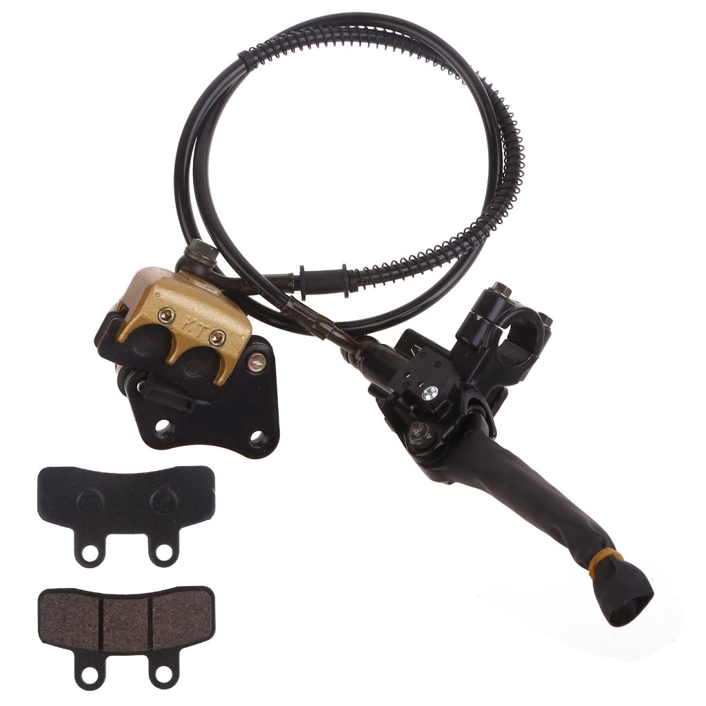 Тормоза мотоцикла, Главный цилиндр переднего дискового тормоза с тормозными колодками, 1 комплект