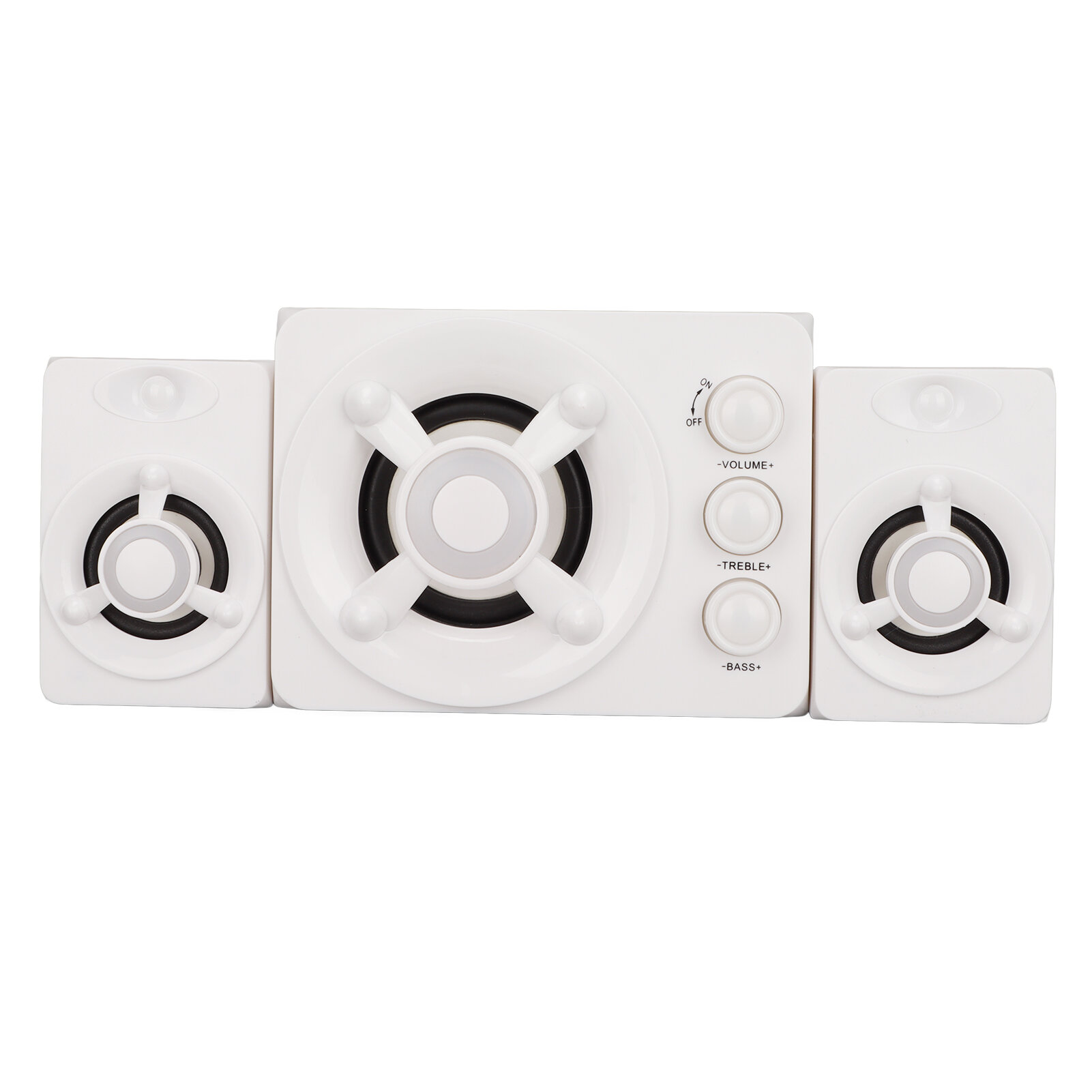 12 В ПК стерео сабвуфер динамик с RGB светодиодной подсветкой, проводной мультимедийный динамик для ноутбука