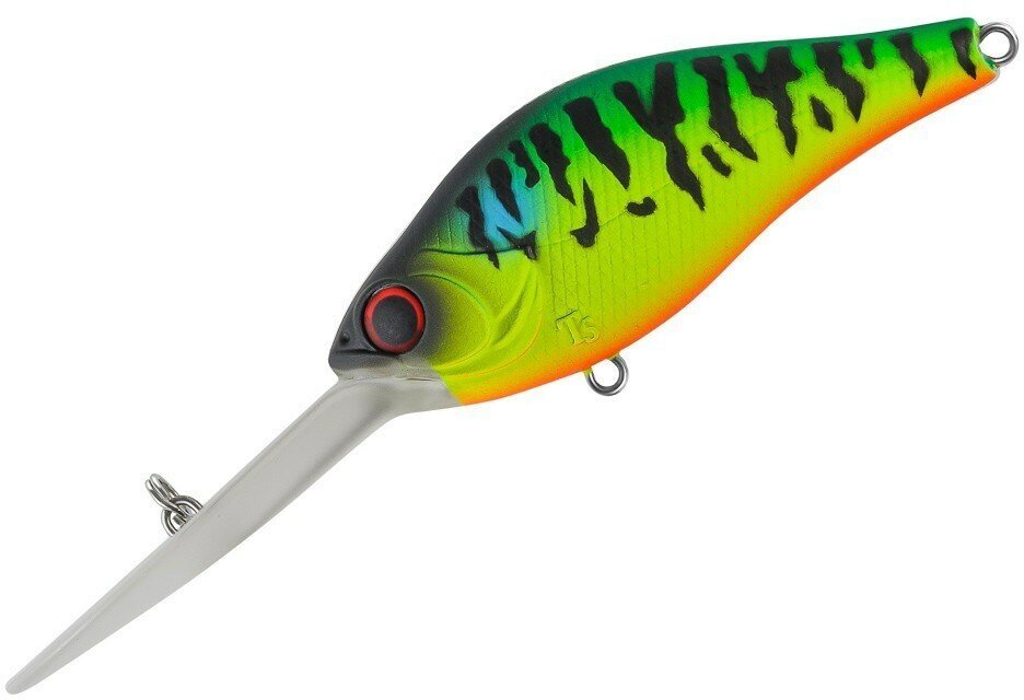 Воблер TsuYoki "DROP 75F", минноу, плавучий, заглубление от 4,5 до 6,5 м