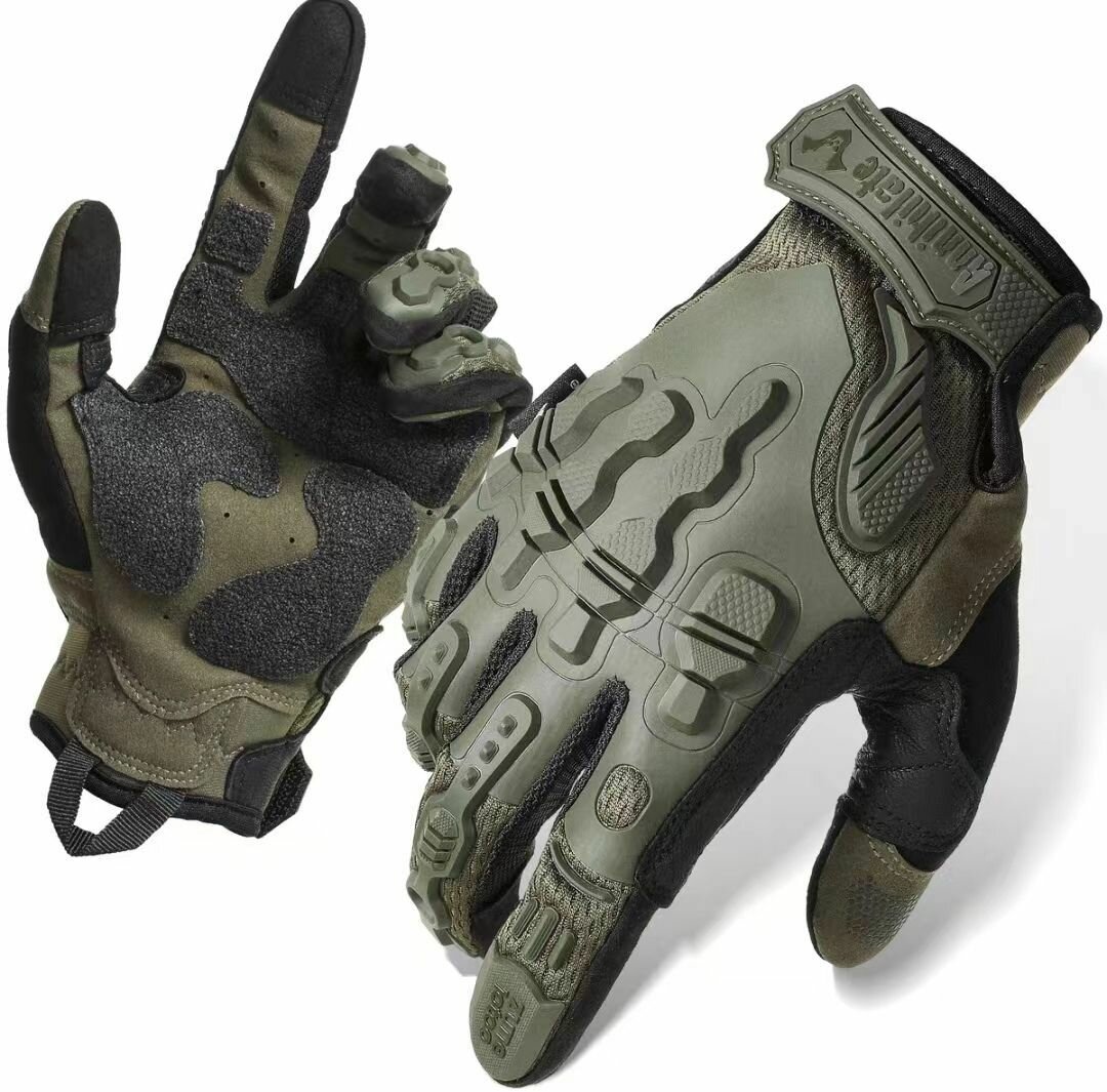 Тактические перчатки защитные, стрелковые, мото, сенсорные, с кевларом ZAG-6 PRO