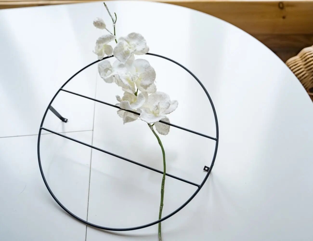 Настенная основа для декоративных композиций магический круг, металл, 40х7х40 см, Edelman