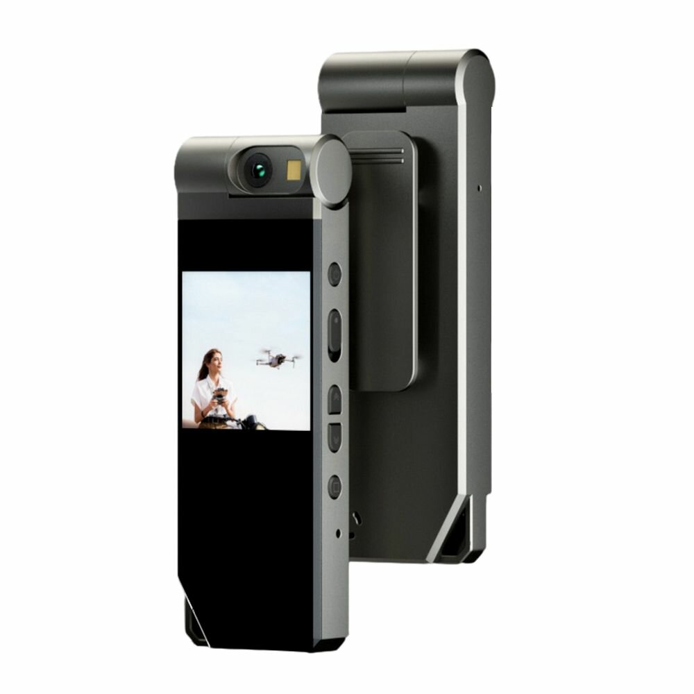 2K Видеокамера с носимой мини-камерой, клипсой-камкордером с 180 поворачивающимся объективом, LED подсветка, задний зажим для правоохранительных органов, доставки, личных путешествий, записи видео