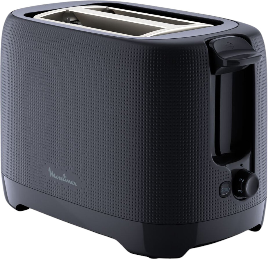 Тостер Moulinex "LT2M0810", черный, для одновременного обжаривания 2 тостов