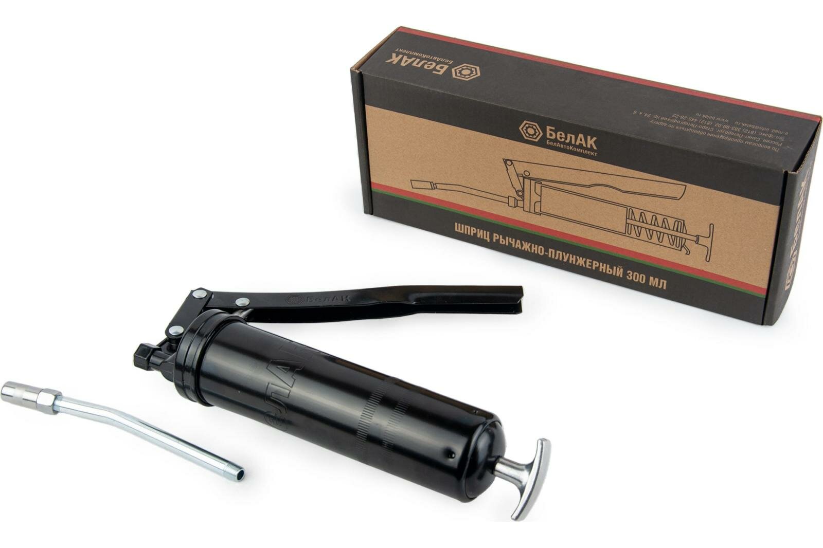 Шприц рычажно-плунжерный 300мл. БелАК