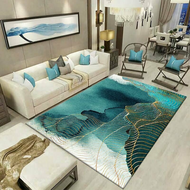 Ковер Китайские традиции "Изумрудный Океан", прямоугольный, 3x2 м, поп-арт