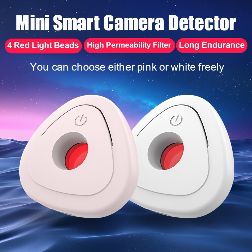 Портативный мини-детектор скрытых камер с ИК-светодиодами, USB зарядка, защита личной жизни, для отеля и дома