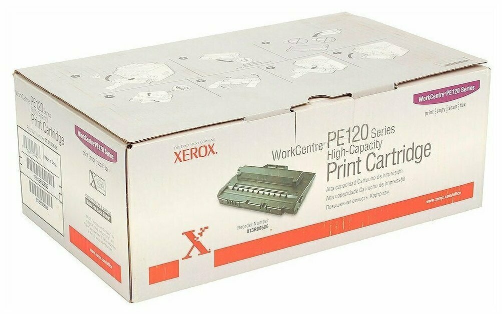 Картридж Xerox 013R00606, черный / 013R00606