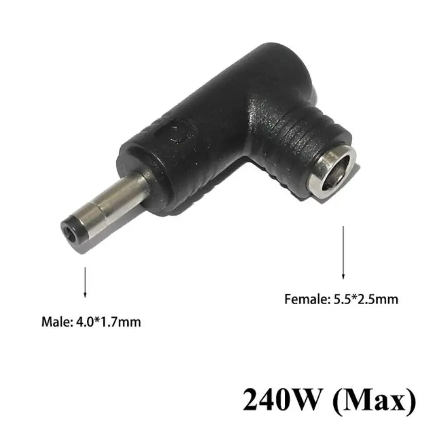 Geris Power универсальный адаптер питания 240 Вт черный 4.0-1.7mm