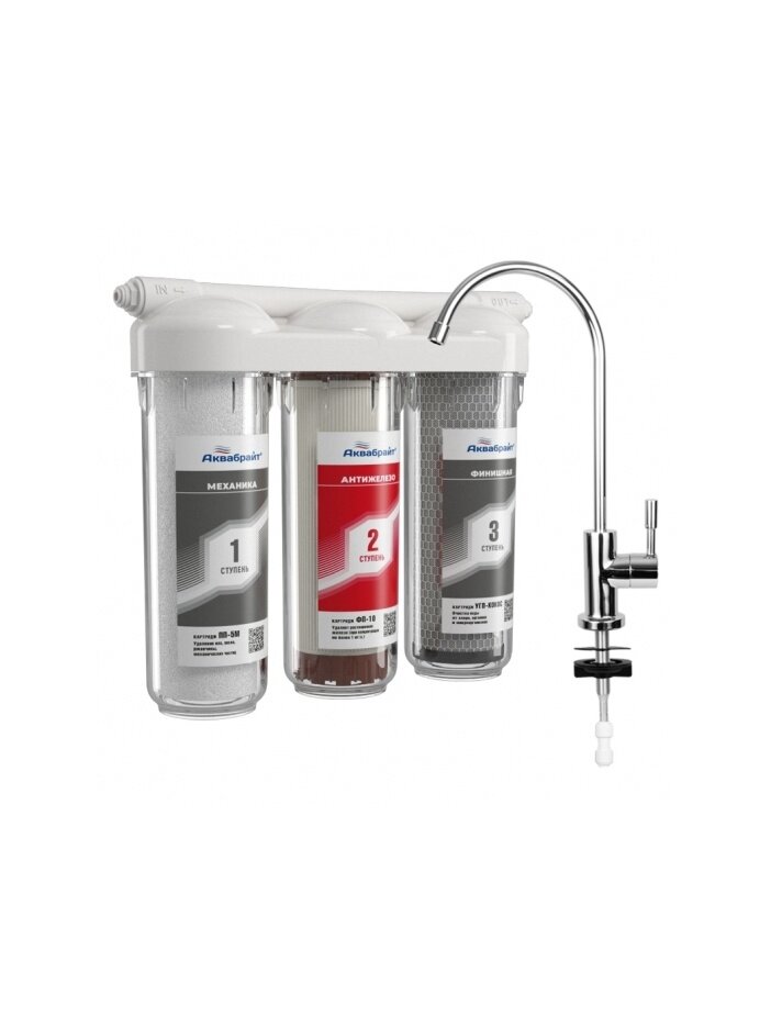 Фильтр АкваБрайт Триа-Антижелезо SL10 АБФ