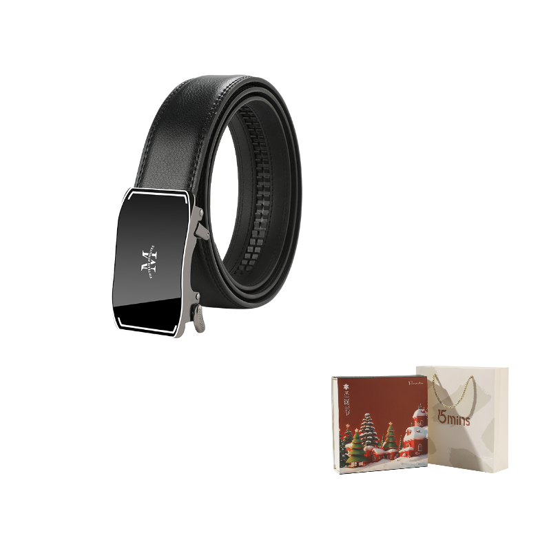 15 MINS Cow Split Leather Belts Men's 3.5cm 120CM