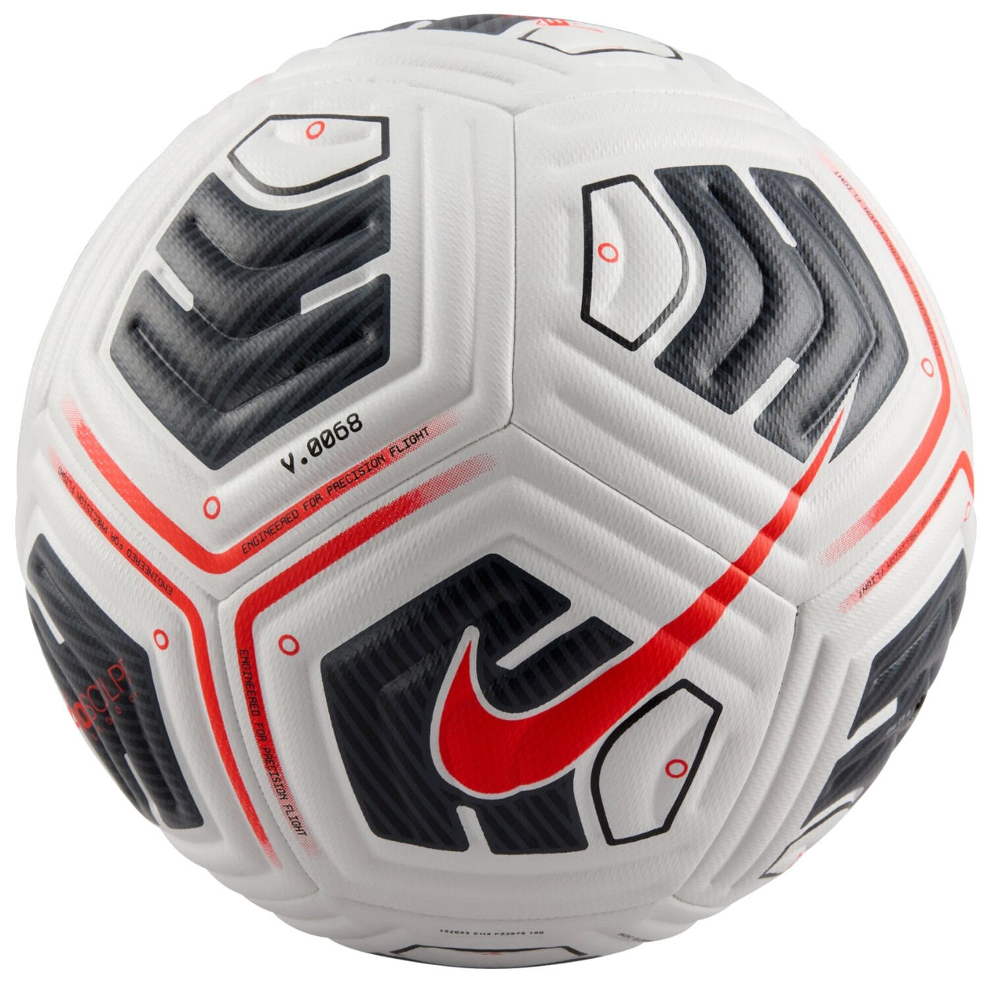 Decathlon Футбольный мяч Academy Plus FIFA Basic Ball размер 4, белый/черный/красный