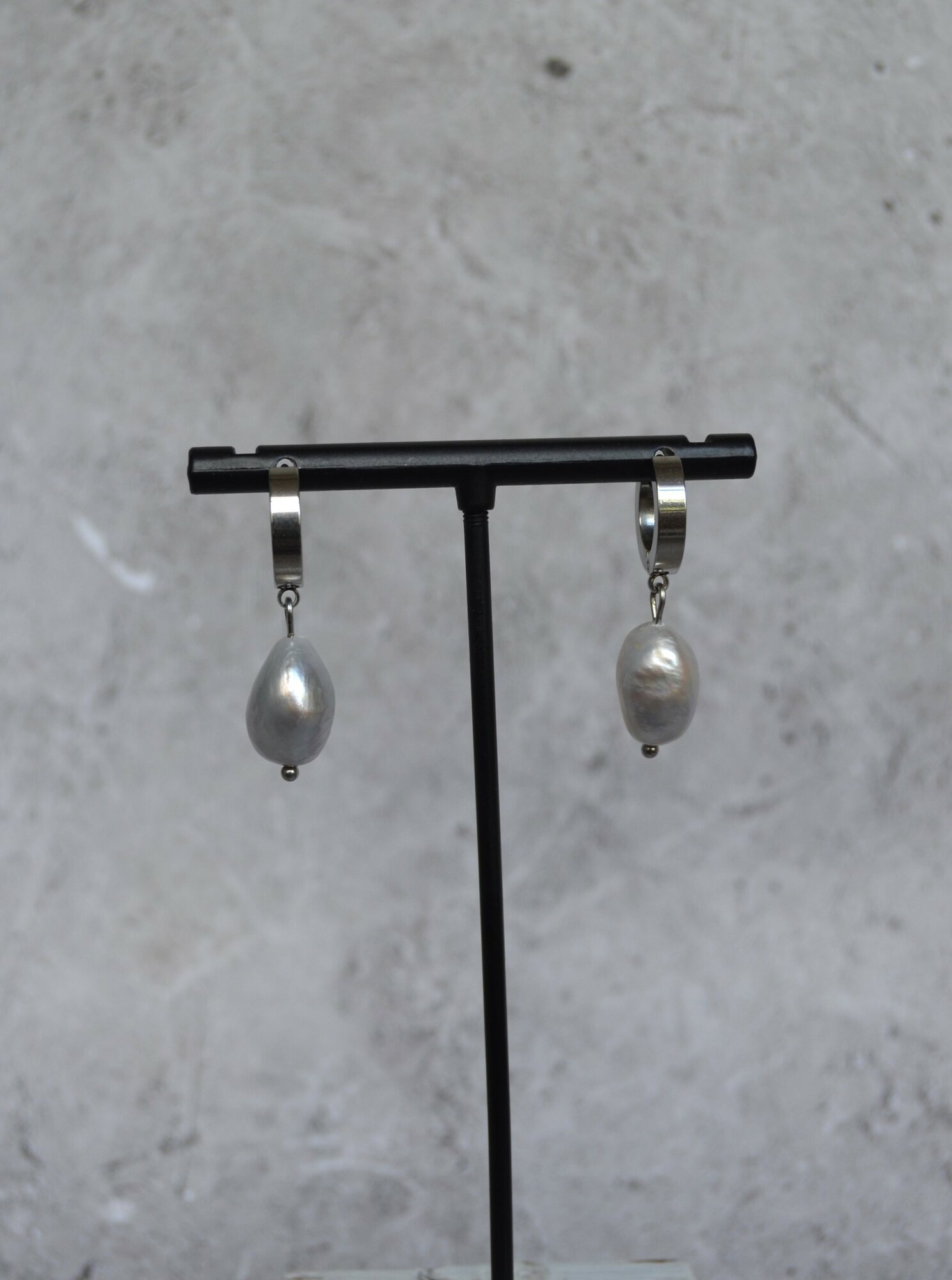 Серьги с подвесками, жемчуг пресноводный культивированный, жемчуг барочный