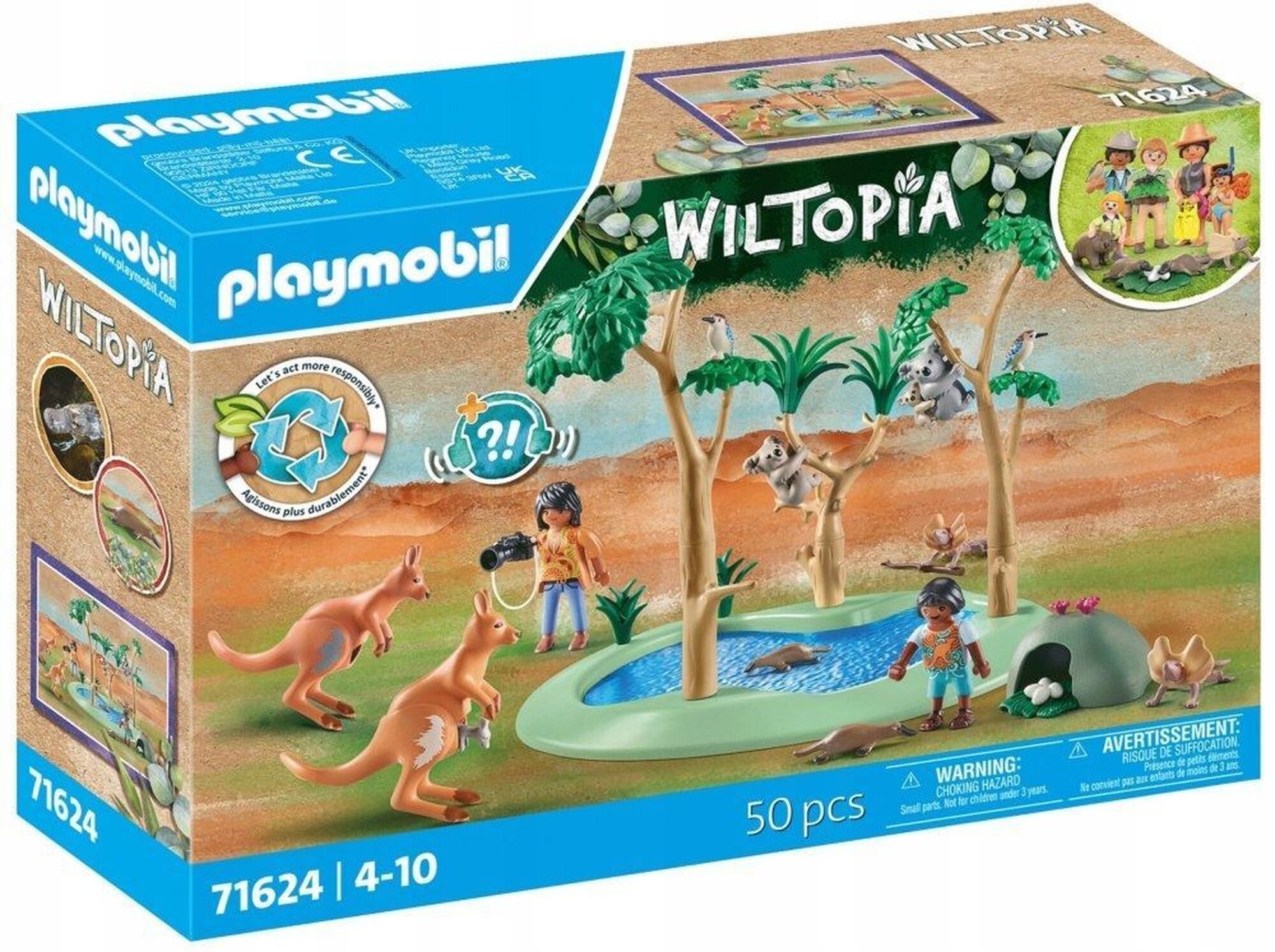 Конструктор Playmobil Wiltopia - Животные Австралии - Плеймобиль Вильтопия 71624