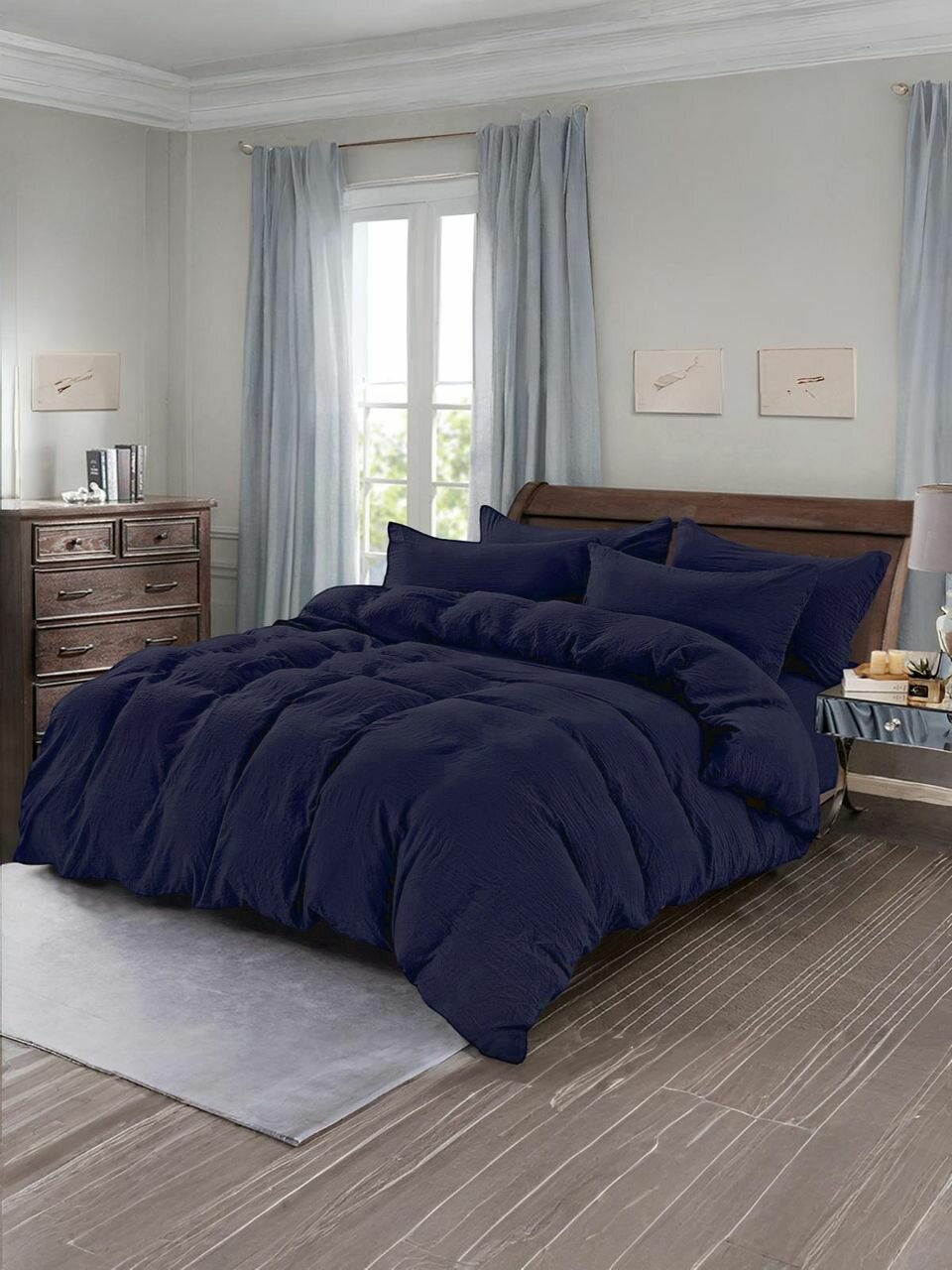 Пододеяльник микросатин 200х220 - "Бездна"