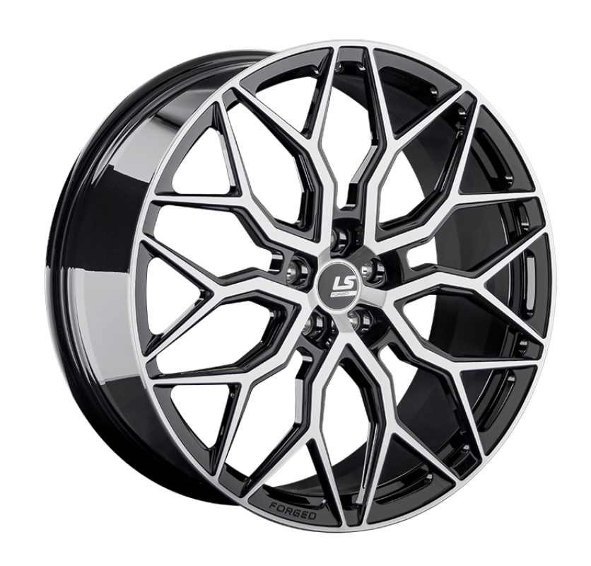 Диск колесный LS Forged FG13 6,0x14 5x114,3 Dia67.1 ET38 цвет BKF (черный)
