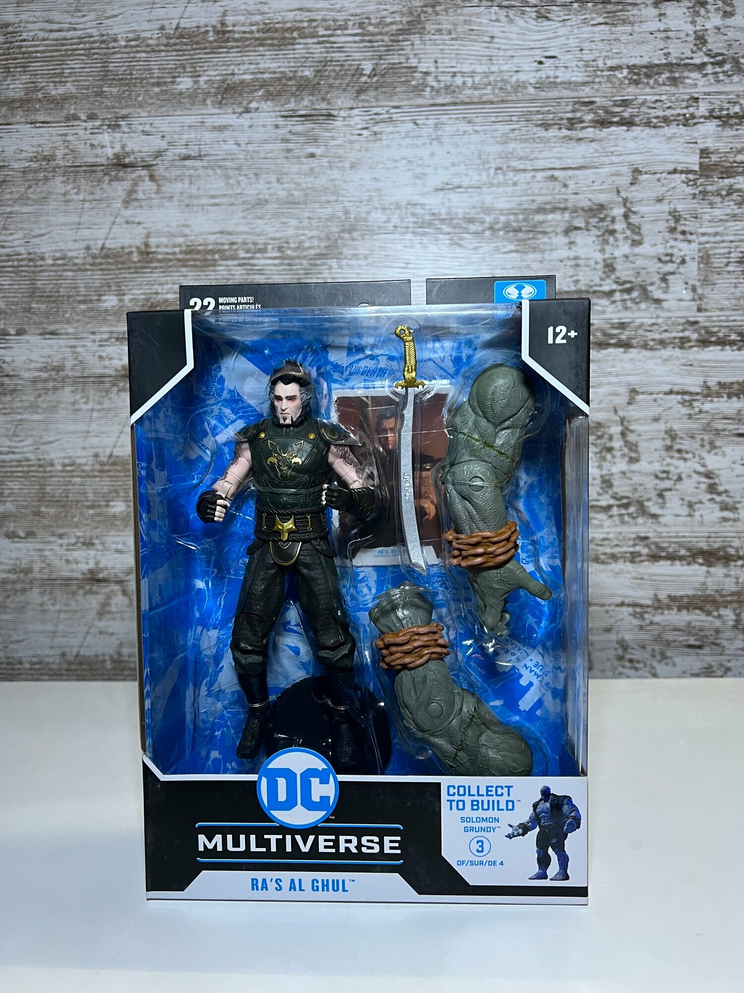 Фигурка Ра’с аль Гул, DC Multiverse Ra’s Al Ghul, 20 см от McFarlane Toys