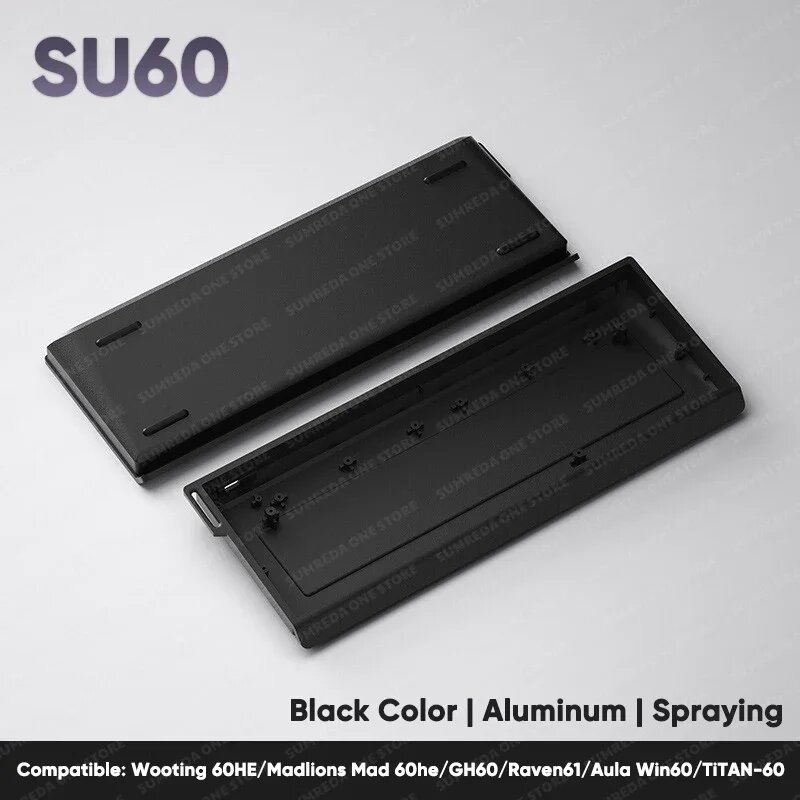 SUMREDA Wooting 60HE алюминиевая клавиатура Black