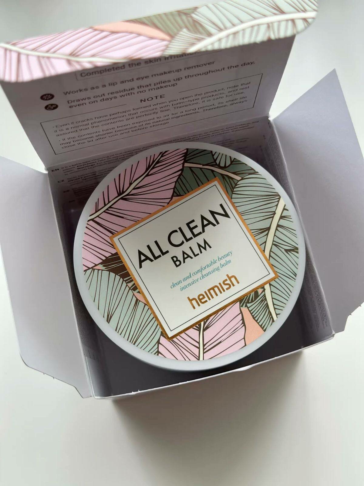 Heimish Очищающий бальзам для снятия макияжа120мл