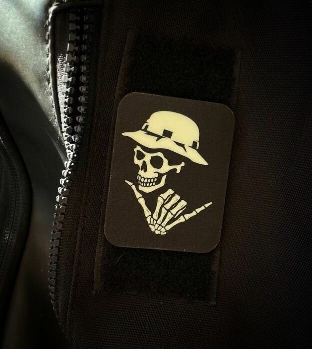 Патч светящийся джамбо , шеврон на липучке